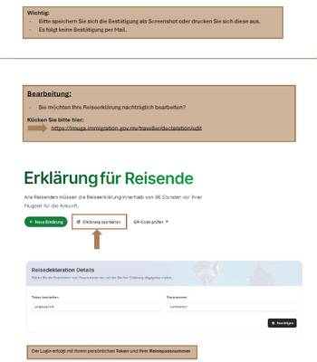 Imuga Malediven | Traveller Declaration | Einreise Malediven
